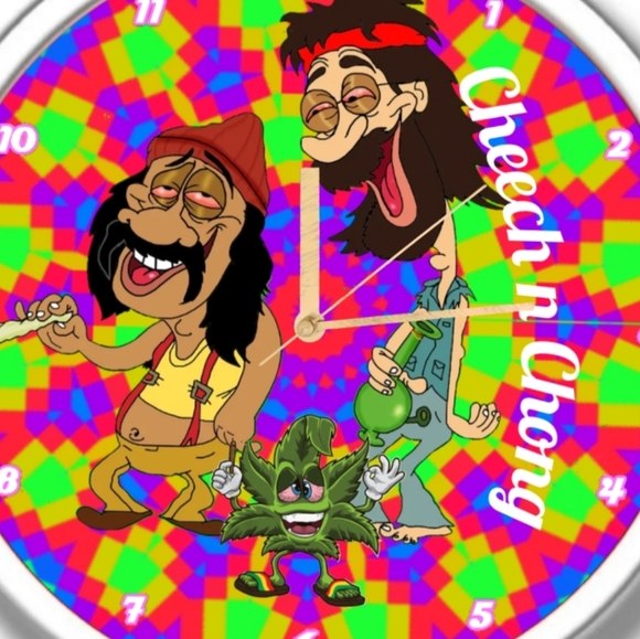 Cheeck n chong 420 | Wall Decor | Cheech N Chong 42 Clock | Poshmark